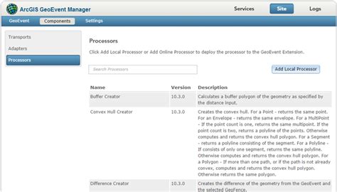 how to extend geoevent server—real time data feeds and sensors 10 6