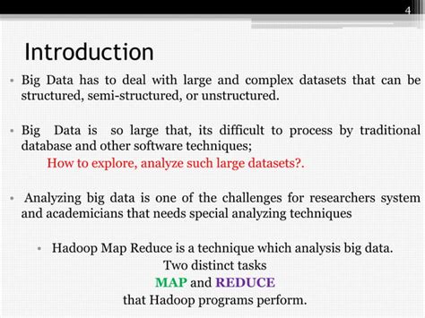 Analysing Of Big Data Using Map Reduce Pptx Databases Computer
