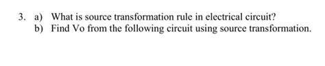 3 a what is source transformation rule in
