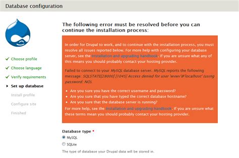 Installing Drupal 7 Error Handling Is Different From D6 412782