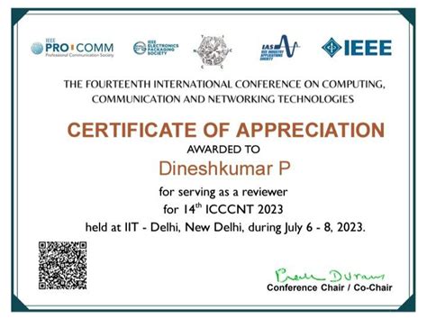 Dineshkumar Palaniappan On Linkedin Thanks To Iit Delhi For Appreciation 🙏