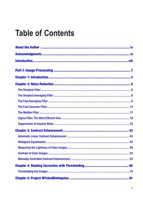 Modern Algorithms For Image Processing Computer Imagery By Example Us E Books Max30