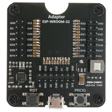 Esp32 Wroom 32 Test Programmer Socket Board Captronics