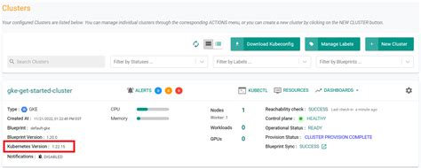 Learn KOP Upgrade GKE Cluster Rafay Product Documentation