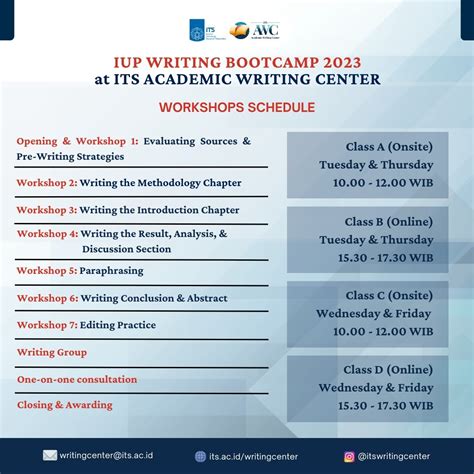 Writing Bootcamp Its Academic Writing Center