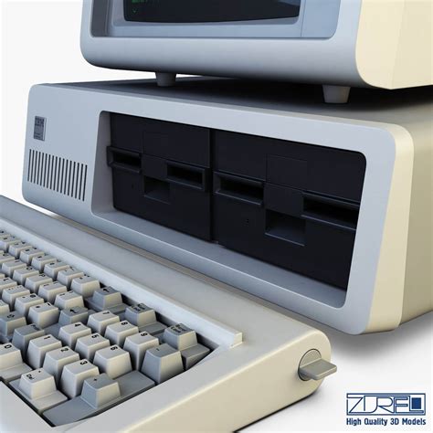 Ibm 5150 Personal Computer 3d Model By Zurel