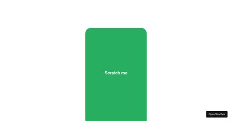 Scratch Card Scratch Detection Codesandbox