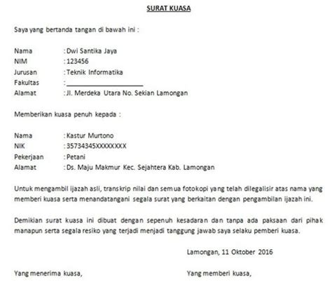 Contoh Surat Tagihan Contoh Surat
