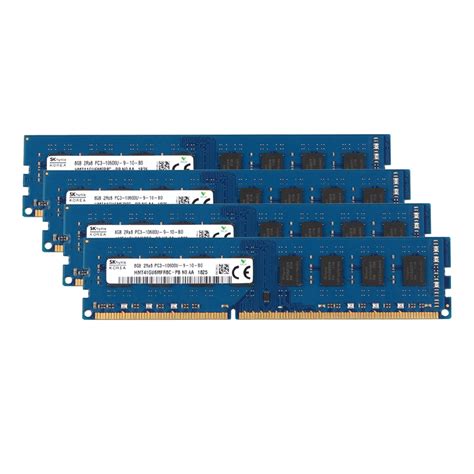 Ram Sk Hynix 4x8 Gb Ddr 3 1333 Mhz 2rx 8 Pc 3 10600 U 1 5 V Intel Dimm หนวยความจาเดสกทอป