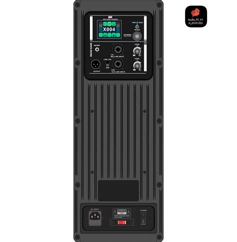 Dsp2408 Color Screen 2 Way Active Speaker Amplifier With Dsp Ningbo