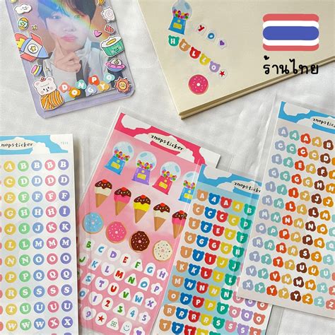 สติกเกอร์ ติดขวดเครื่องปรุง จัดระเบียบครัว มินิมอล Sticker Pp ไดคัท กันน้ำ พร้อมใช้งาน