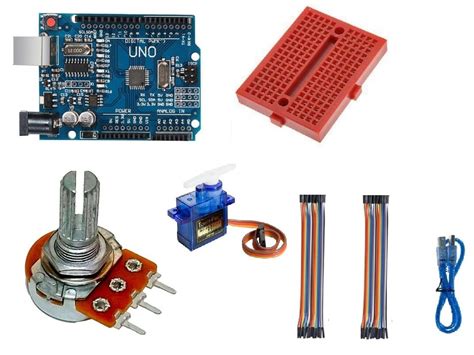 Arduino Uno Ve Potansiyometre Ile Servo Motor Kontrol Seti Arduino