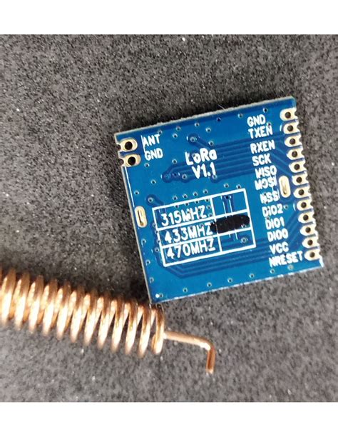 Lora Module 433mhz 100mw Sx1278 Chip Long Range 5km Rf Wireless Lora1276