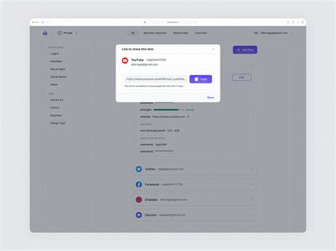 Dashboard Overview Passlock Password Manager By Ragip Diler For Gestures Design Studio On Dashboard Overview Passlock Password Manager By Ragip Diler For Gestures Design Studio On