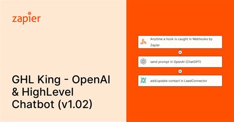 Anytime A Hook Is Caught In Webhooks By Zapier Send Prompt In OpenAI ChatGPT And Add Update