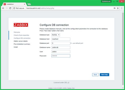 cómo instalar el servidor zabbix en debian 10 9 8 ilinuxgeek
