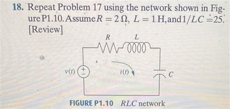 solved 3 repeat problem 18 in chapter 1 using laplace