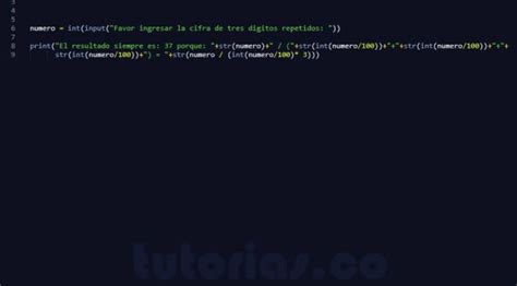 Operadores Python Truco Matematico El Numero 37