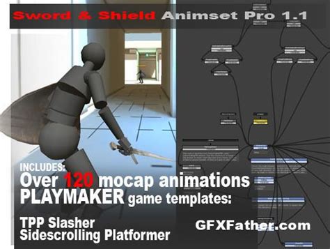 Download Sword And Shield Animset Pro Unity Asset V1 18