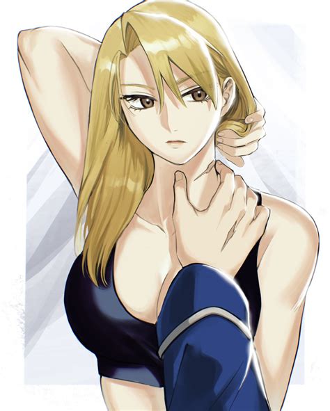 Rule 34 Big Breasts Blonde Hair Fullmetal Alchemist Long Hair Pale Skinned Female Pale Skinned