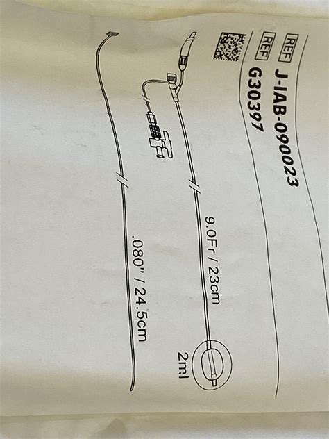 New Cook Medical Lot Of 2 Intrauterine Access Balloon Catheter G30397 Exp 2021 01 E3 G30397