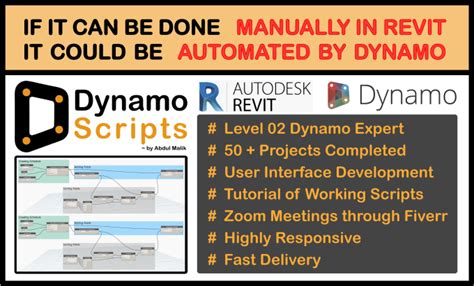 Create Dynamo Scripts To Automate Any Revit Process By Proengineer01