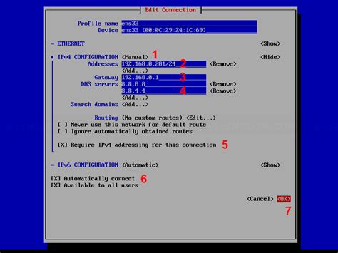 Configure Static IP Address On CentOS Linglom