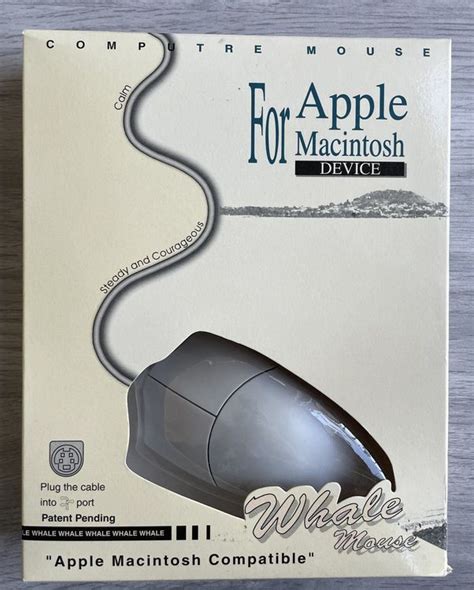 Adb Maus Apple Macintosh Classic Retro Neu Und Originalverpackt In