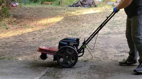 Earthquake M605 Walk Behind String Trimmer Review Forestry Reviews