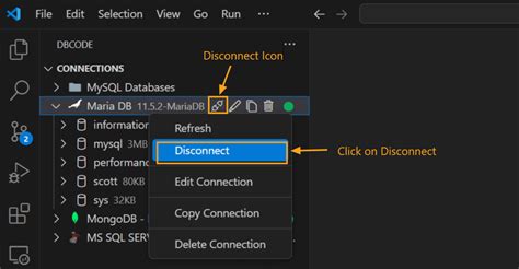Dbcode Docs Connect To Your Database With Vscode