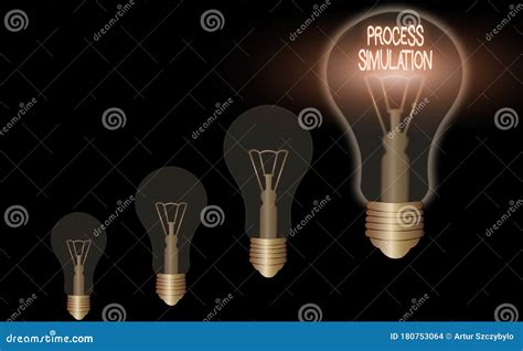 Word Writing Text Process Simulation Business Concept For Technical