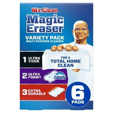 Mr Clean Magic Eraser Cleaning Sheets 16 Count White 6 Pack