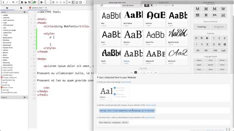 Using Webfonts In Htmlcss Youtube