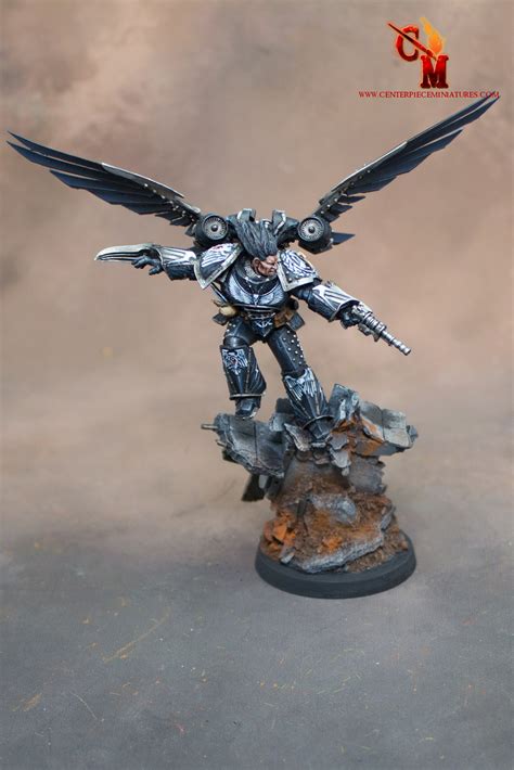 Corvus Corax And Raven Guard Dark Fury Squad Centerpiece Miniatures