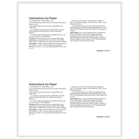 1099 MISC Income Form 1099 Form Copy C 1099 Form Formstax