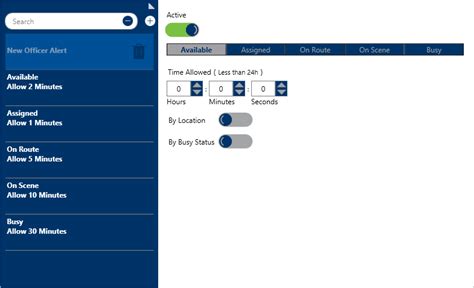 Create A New Officer Alert In Resolver Dispatch