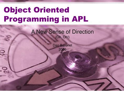 ppt object oriented programming in apl powerpoint presentation free