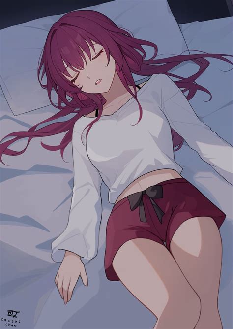 Kafka Honkai And 1 More Drawn By Prickly Chan Ycactussprout Danbooru