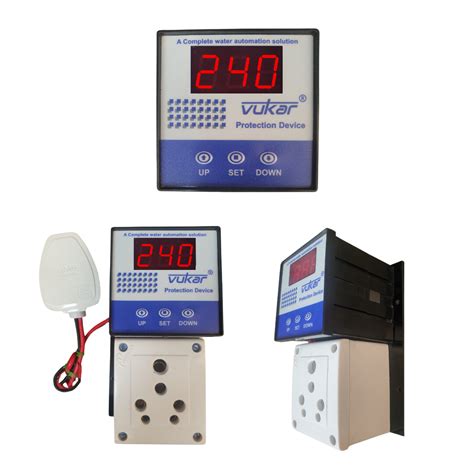 Single Phase Digital Monoblock Submersible Motor Starter Panel Vukar