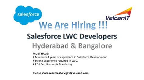 kanuganti shivanand on linkedin salesforce hiring lwc pd1