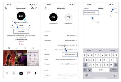 How To Add Link In Tiktok Bio Clickable Website Link On Tiktok Youtube ...
