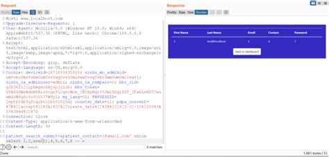 I Found Some Sql Injection · Issue 33 · Kishan0725hospital Management