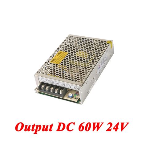 S 60 24 Switching Power Supply 60W 24V 2 5A Single Output DC Watt Power Supply For Led Strip