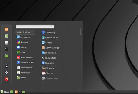 linux mint 19 menu manjaro dot site