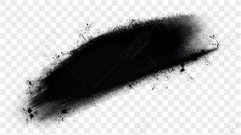 그런지 텍스처 브러쉬 일러스트잉크검정검정색 Png 일러스트 무료 다운로드 Lovepik