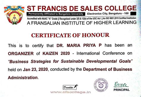 Dr Maria Priya P On Linkedin Internationalconference
