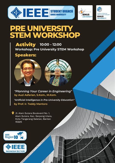Ieee Pre University Stem Workshop Business Engineering