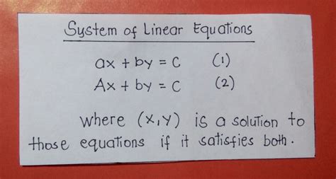 Solving A System Of Two Linear Equations In Variables By Addition Tessshebaylo