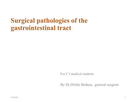 Upper Gastrointestinal Lecture Slide Ppt Pptx
