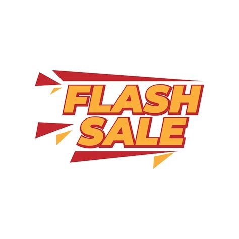 Premium Vector Flash Sale Icon For Quick Promotion